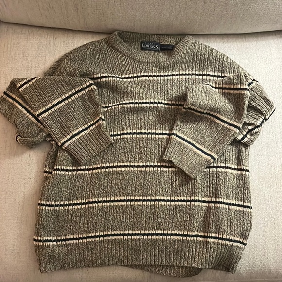Basic Editions | Sweaters | Vintage Striped Sweater Womena Xl | Poshmark